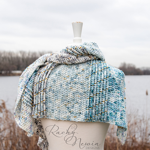 Ravelry: Frozen Waterfall Shawl pattern by Rachy Newin