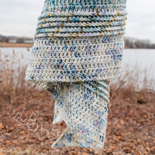Ravelry: Frozen Waterfall Shawl pattern by Rachy Newin