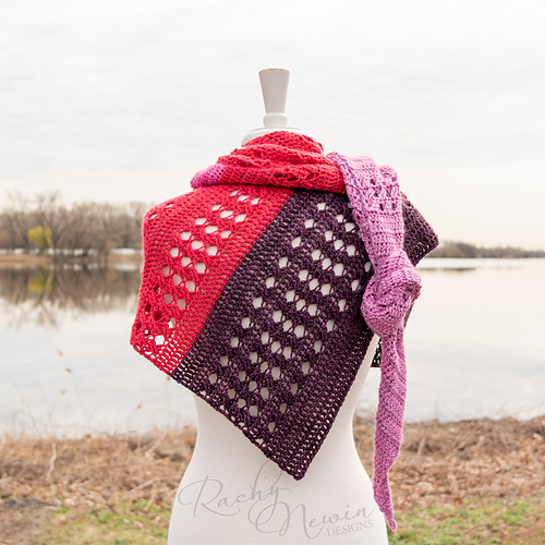 Ravelry: With a Twist Shawl pattern by Rachy Newin