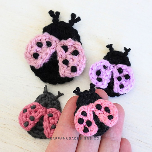 Ravelry: Ladybug Applique pattern by Raffaella Tassoni
