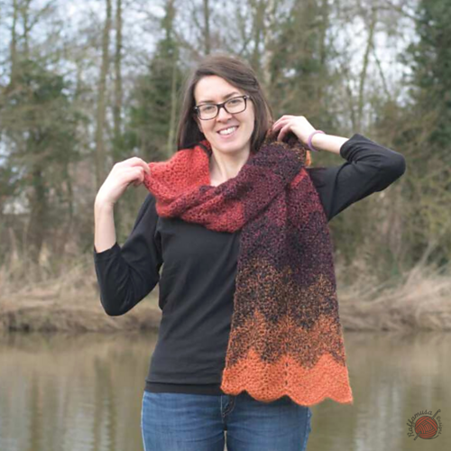 Ravelry: Simple Ripple Scarf pattern by Raffaella Tassoni