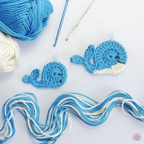 Ravelry: Whale Applique pattern by Raffaella Tassoni