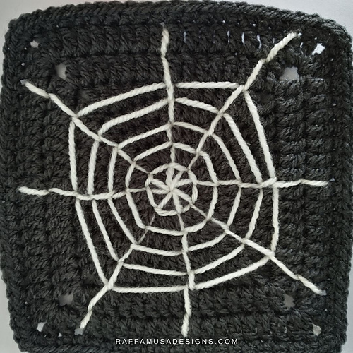 Ravelry: Spiderweb Granny Square pattern by Raffaella Tassoni