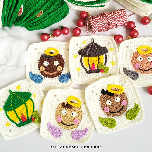 Ravelry: Angel Granny Square pattern by Raffaella Tassoni
