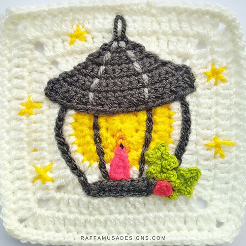 Ravelry: Lantern Granny Square pattern by Raffaella Tassoni
