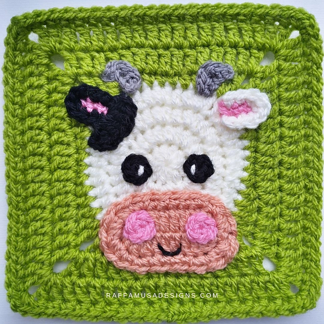 Ravelry: Cow Granny Square pattern by Raffaella Tassoni