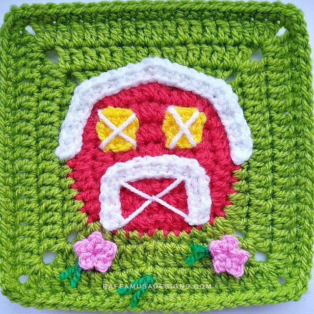 Ravelry: Barn Granny Square pattern by Raffaella Tassoni