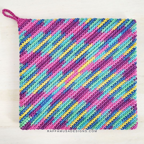 Ravelry: Magic Square Potholder pattern by Raffaella Tassoni