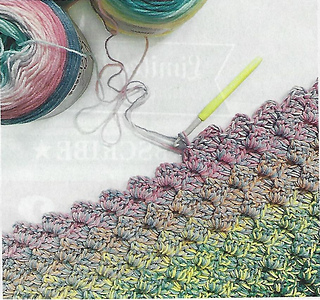 Ravelry: Multi-strand C2C Throw pattern by Kate Rowell