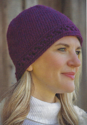 Ravelry: Perfect Plum Hat pattern by Cora Carriere