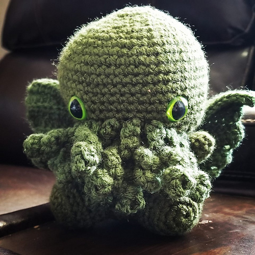 Ravelry: Cthulhu pattern by Mersadie Sheppard
