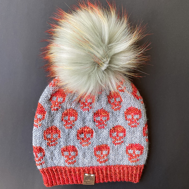 Ravelry: Sugar Skulls Toque pattern by Allison Peters