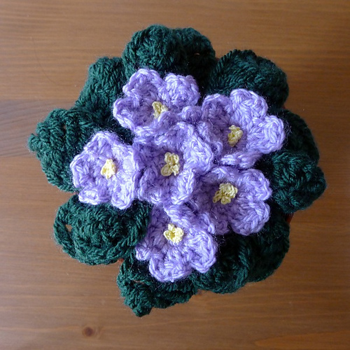 Ravelry: African Violets pattern by Rainbow Junkie