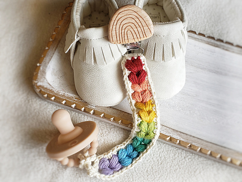 Ravelry: Pacifier Clip-on Tethers pattern by Charlotte A High