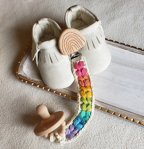 Ravelry: Pacifier Clip-on Tethers pattern by Charlotte A High