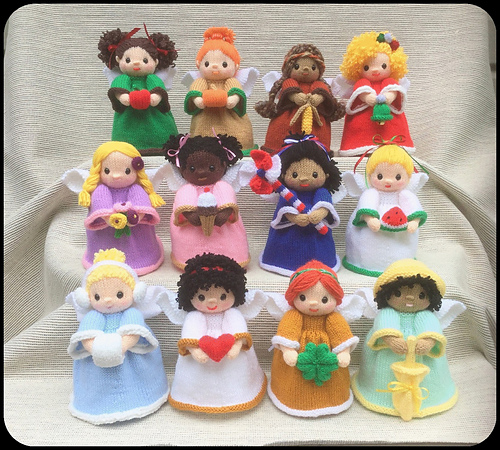 Ravelry: Birth Month Angels pattern by Lorraine Pistorio