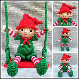 Ravelry: Lil' Elf on a Swing pattern by Lorraine Pistorio
