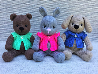 Ravelry: Cuddly Critters pattern by Lorraine Pistorio