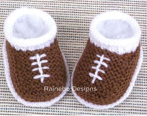 Ravelry: Baby Football Shoes pattern by Lorraine Pistorio