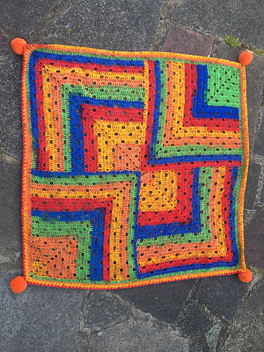 Ravelry: Playing Four Square pattern by Becky Greene