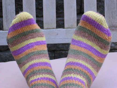 Ravelry: Two at Once, Toe-Up Magic Loop Socks pattern by Knit Picks ...