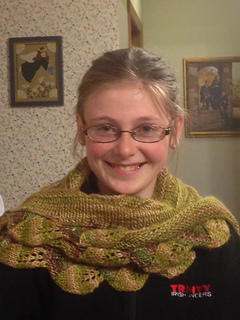 Ravelry: RaquelChole's Cedar Leaf Shawlette