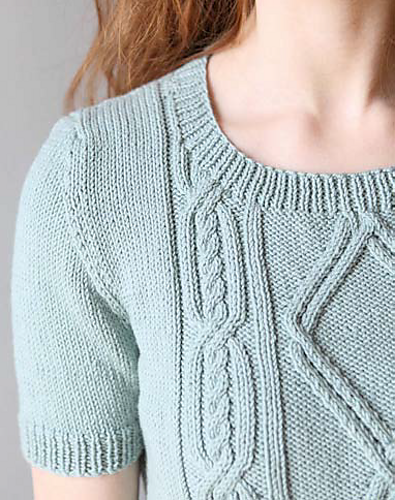 Ravelry: Summer cable jumper pattern by Martin Storey