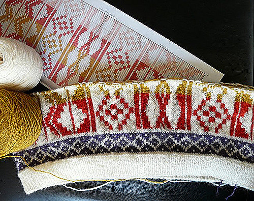 Ravelry: Weave Patterned Sweater (page 146) pattern by Solveig Hisdal