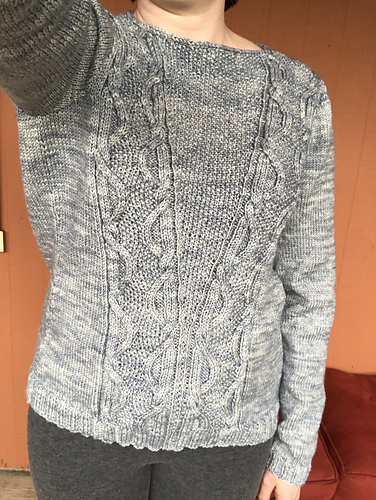 Ravelry: Free Falling Pullover pattern by Linda Marveng