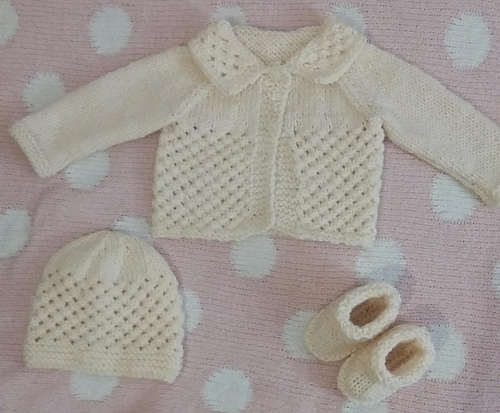 Ravelry: Danika Baby Jacket pattern by marianna mel