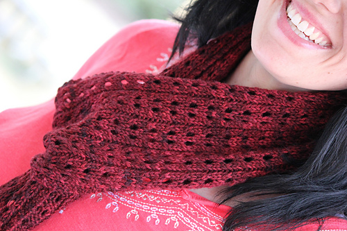 Ravelry: Poplar - The Scarf pattern by Julia Stanfield