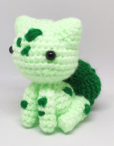 Ravelry: Bulbasaur pattern by Laura Berzal