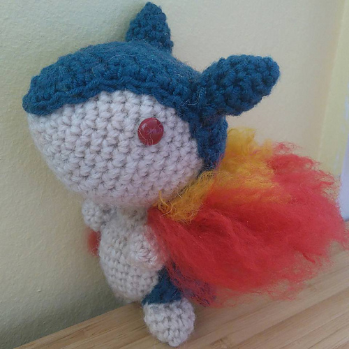 Ravelry: Typhlosion (Pokemon) pattern by Izzy King