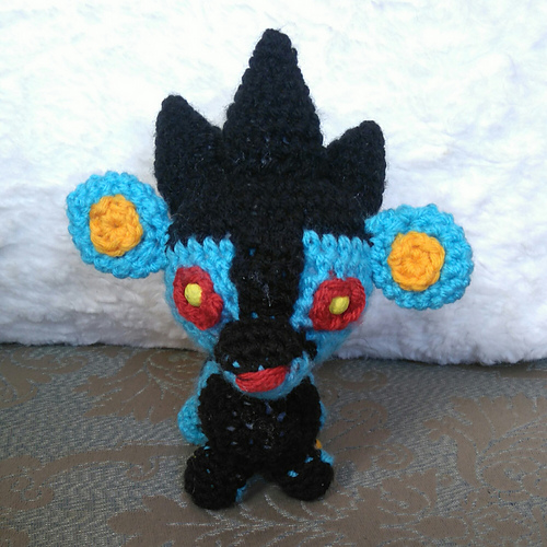 Ravelry: Luxray (Pokemon) pattern by Izzy King