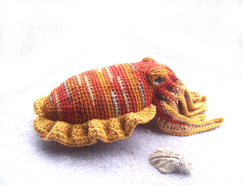 Ravelry: Realistic Cuttlefish pattern by RealAmigurumiAndMore
