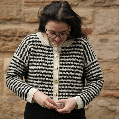 Ravelry: Daft Days Cardigan pattern by Rebecca Clow