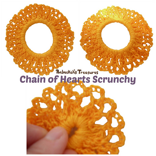 Ravelry: Crochet Scrunchies Vol. 1 pattern by Rebeckah Ferger