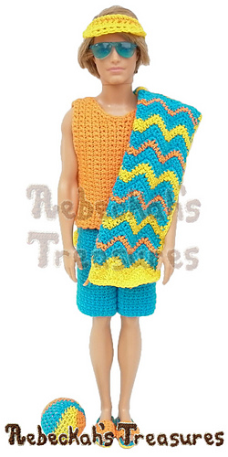 Ravelry: Surfer Dude Fashion Doll - patterns