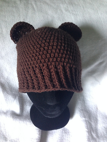 Ravelry: Teddy Bear Hat pattern by Rebekah Dube