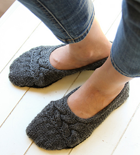 Ravelry: Cloud Nine Ballet Slippers pattern by Bekah Knits