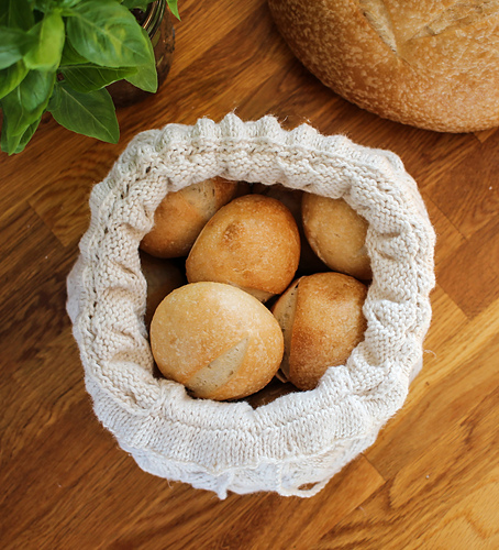 Ravelry: Cabled Braid Bread Warmer pattern by Bekah Knits
