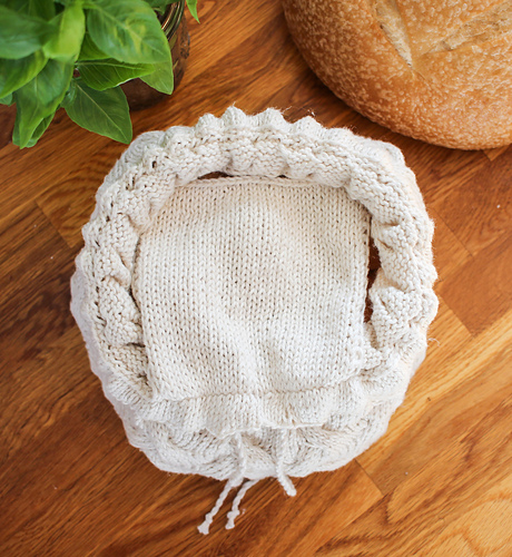 Ravelry: Cabled Braid Bread Warmer pattern by Bekah Knits