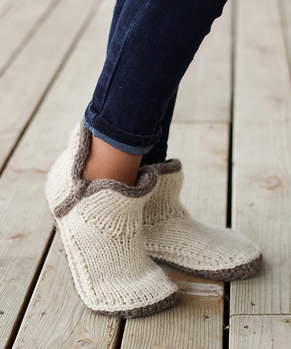 Ravelry: Mini Modern Mocs pattern by Bekah Knits