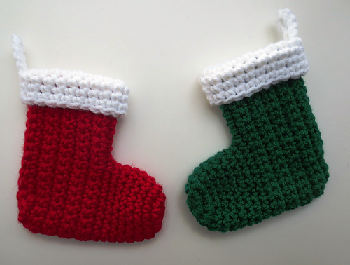 Ravelry: Mini Cuffed Christmas Stocking pattern by Cindy RecycleCindy