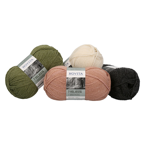 Ravelry: Novita 7 Veljestä Nature