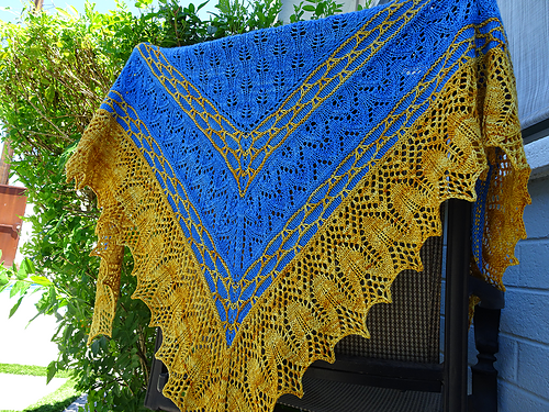 Ravelry: Falderal (2023 Mystery Shawl) pattern by Rosemary (Romi) Hill