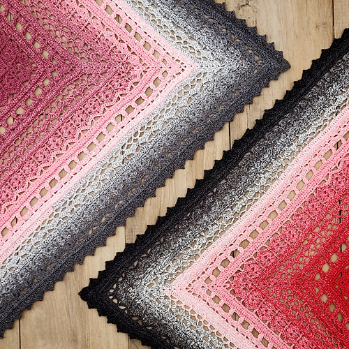 Ravelry: LoveTea Shawl pattern by Red Teapot Atelier