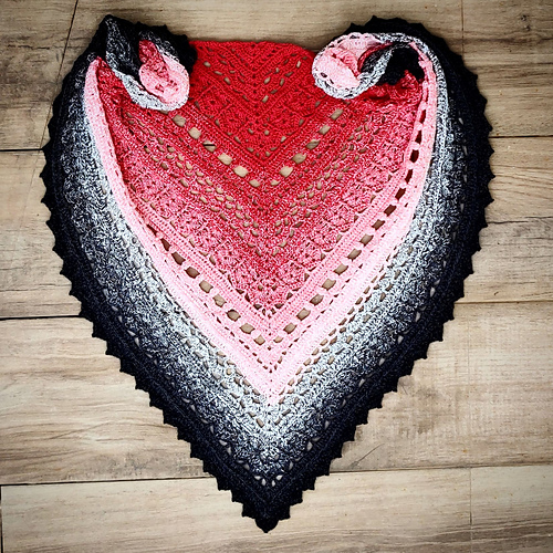 Ravelry: LoveTea Shawl pattern by Red Teapot Atelier