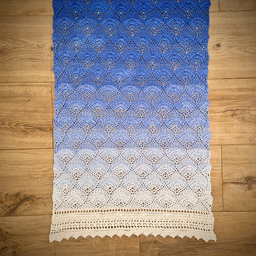 Ravelry: GenmaichaTea Shawl pattern by Red Teapot Atelier