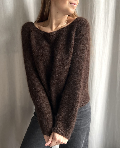 Ravelry: Capulus Sweater pattern by Refined Knitwear - Rikke Bangsgaard